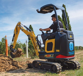 EV mini excavator - Pro Contractor Rentals