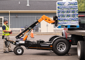 Towable forklift - Pro Contractor Rentals