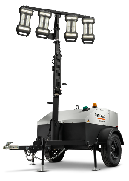 Generac's "Ultra Fuel Efficient" Light Tower - Pro Contractor Rentals