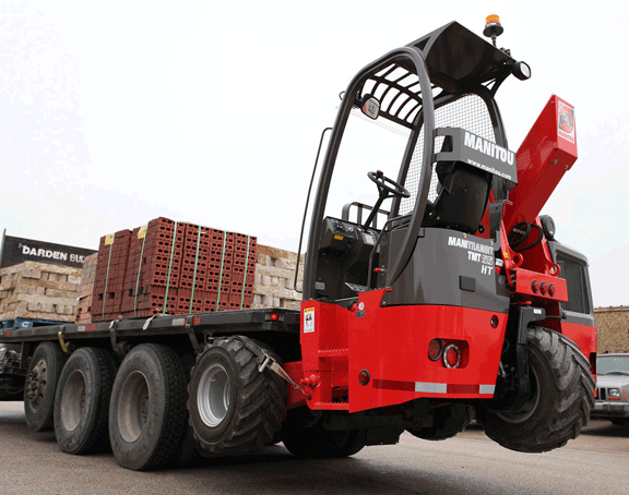 Manitou Upgrades Telescopic Truck-Mounted Forklifts - Pro Contractor ...