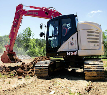 Minimum-swing radius excavator - Pro Contractor Rentals