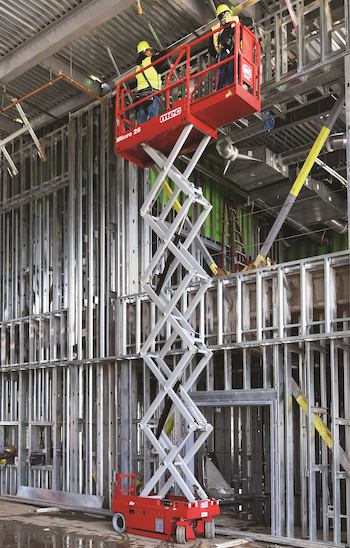 Micro scissor lift - Pro Contractor Rentals