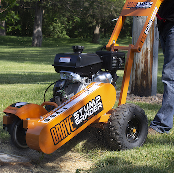 Walk-behind stump grinder - Pro Contractor Rentals