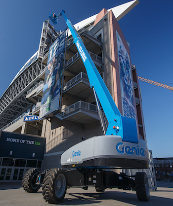 90-foot outreach boom lift - Pro Contractor Rentals