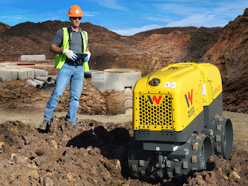 Remote-controlled trench roller enhancements - Pro Contractor Rentals