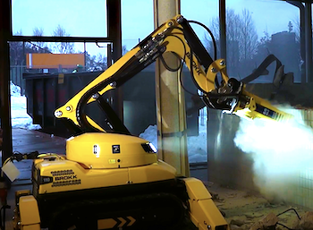 Remote-controlled demolition tool - Pro Contractor Rentals