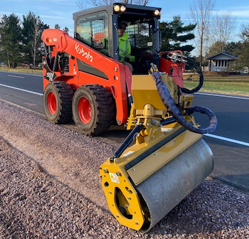 Offset vibratory roller - Pro Contractor Rentals