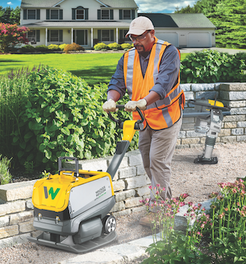 Battery-powered reversible plate compactor - Pro Contractor Rentals