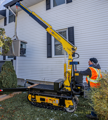 Mini crawler crane - Pro Contractor Rentals