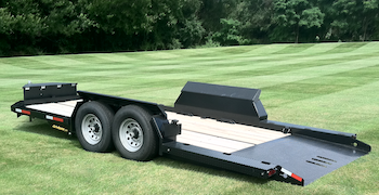Three-degree approach angle trailer - Pro Contractor Rentals