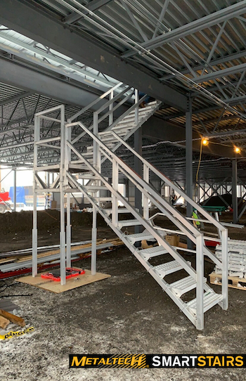 Temporary stair system - Pro Contractor Rentals