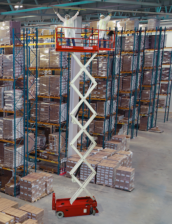 Slab scissor lift - Pro Contractor Rentals