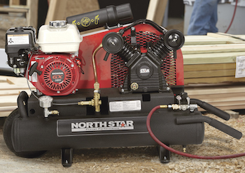 Twin-tank air compressor - Pro Contractor Rentals