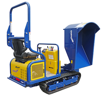 Rubber-tracked concrete buggy - Pro Contractor Rentals