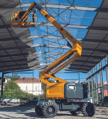 Rough-terrain articulating boom - Pro Contractor Rentals