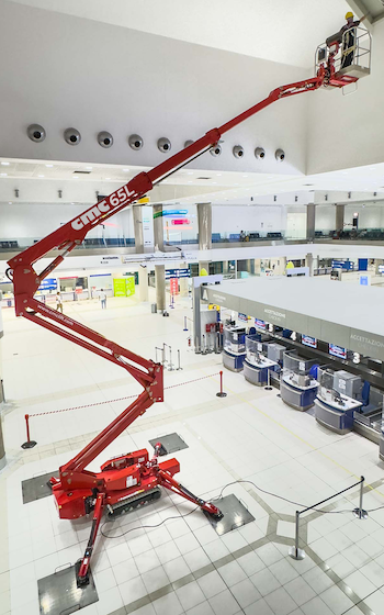 Versatile aerial lift - Pro Contractor Rentals