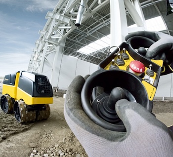Remote-controlled compactor - Pro Contractor Rentals