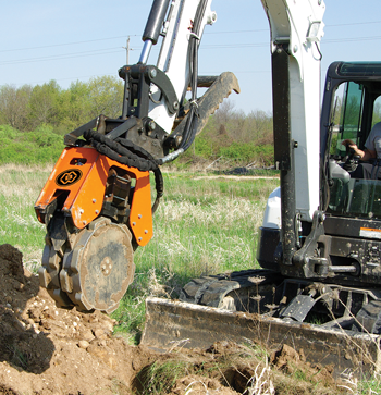 11-inch vibratory wheel compactor - Pro Contractor Rentals
