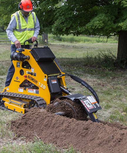 Morbark Introduces New Boxer Ride-On Trencher - Pro Contractor Rentals