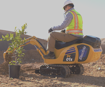 Electric machines coming from Komatsu - Pro Contractor Rentals